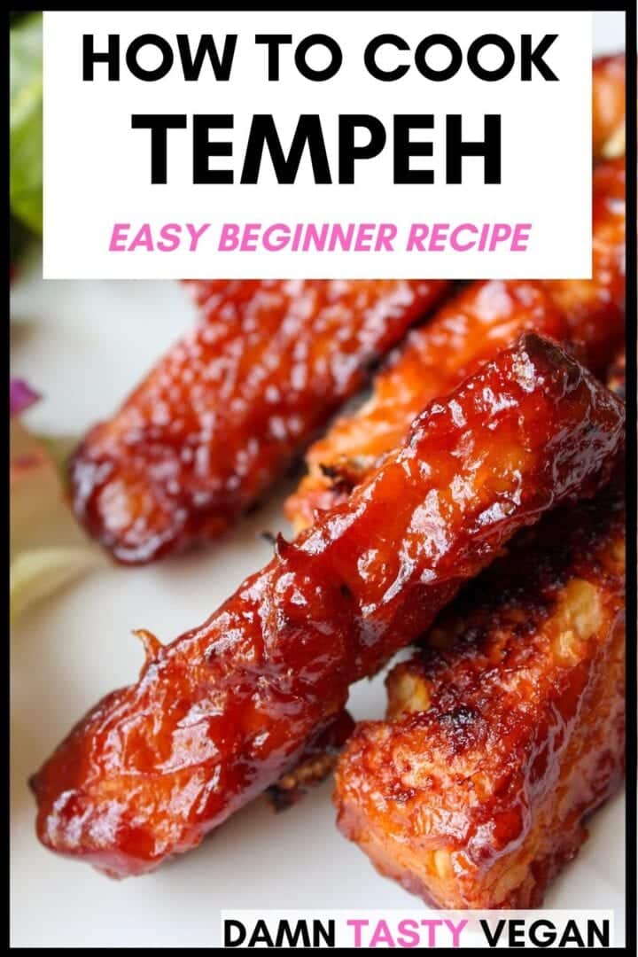 How to cook tempeh (beginner recipe) - Damn Tasty Vegan