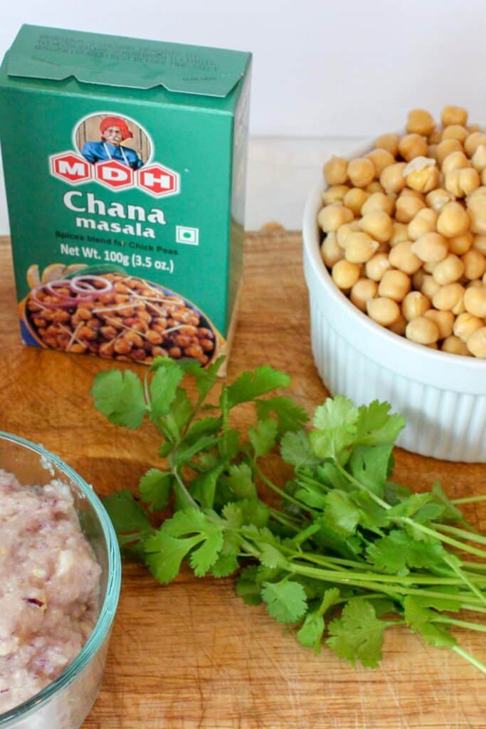 Vegan chana masala (instant pot and stove) - Damn Tasty Vegan